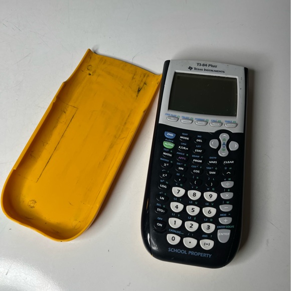Yellow Graphing Calculator